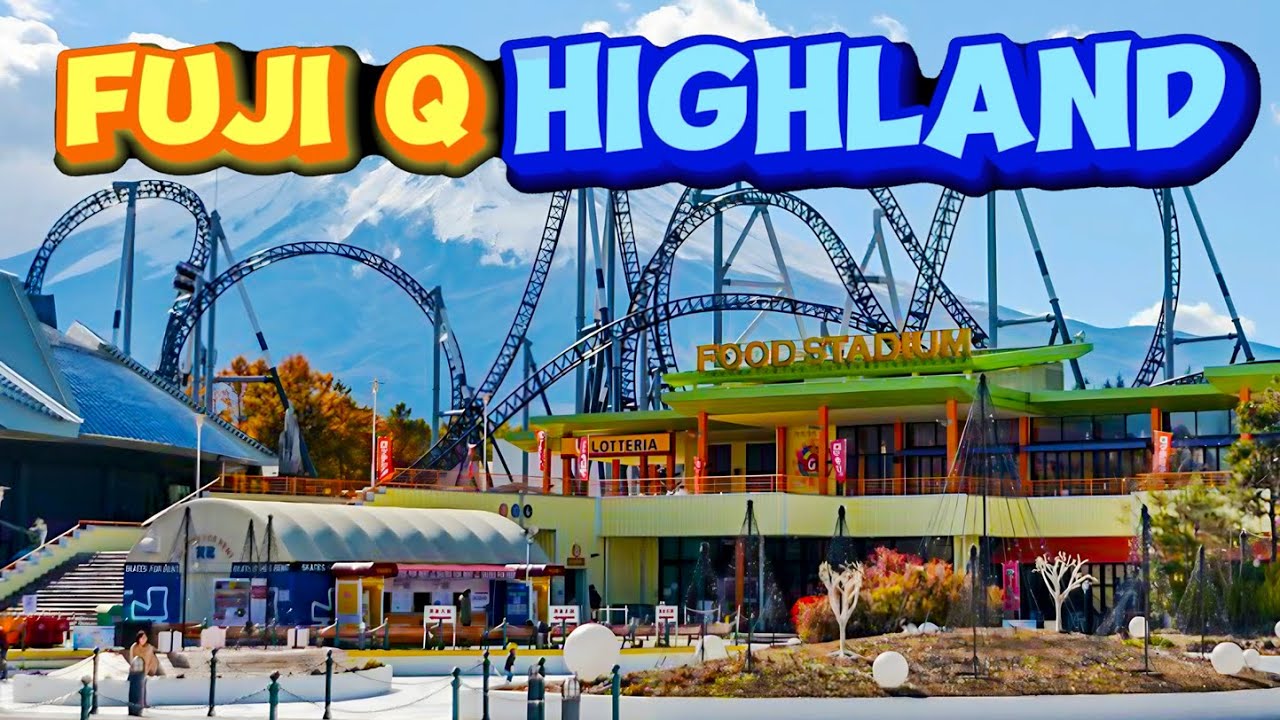 🎢 Riding Japan's Best Roller Coasters at Fuji-Q Highland 🇯🇵 | Mount ...