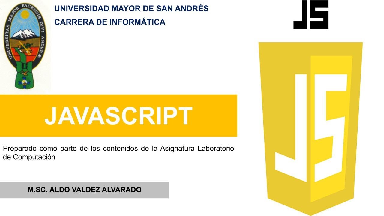 Javascript Sesión 1 - YouTube