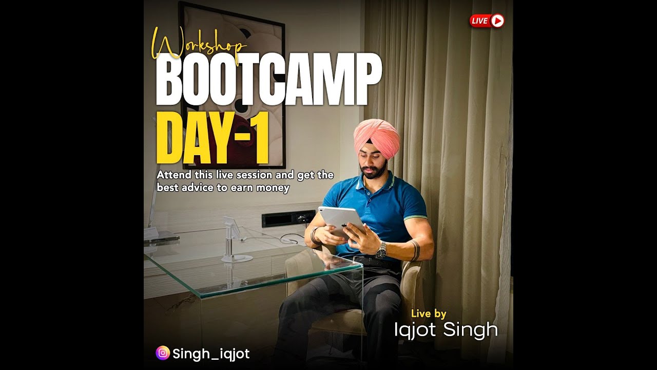 BOOTCAMP DAY 1 - YouTube