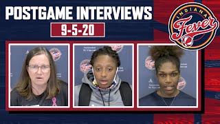 Indiana Fever Postgame Interviews vs. Connecticut Sun | September 5 ...