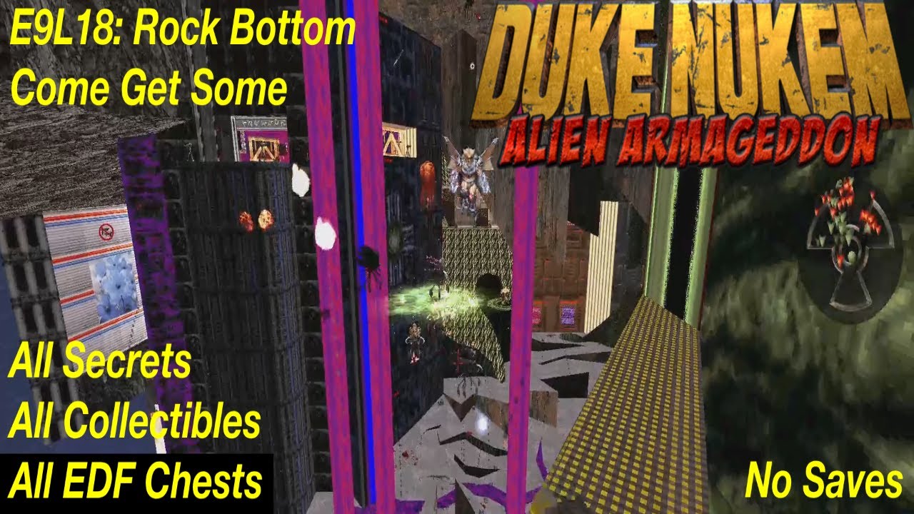 Duke Nukem: Alien Armageddon | Come Get Some, 100% | E9L18: Rock Bottom ...