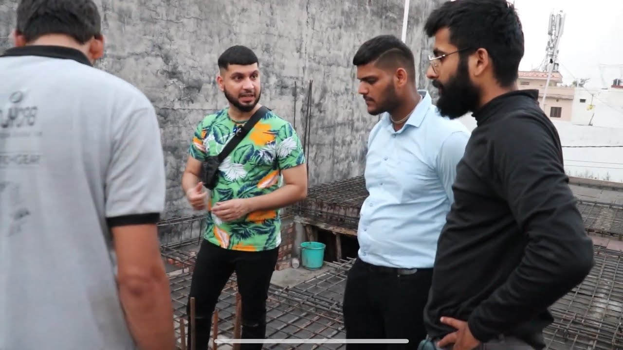 Unfiltered Site Visit Part- 4 (Slab का सरिया check , Hajmi Beam, Ac ...