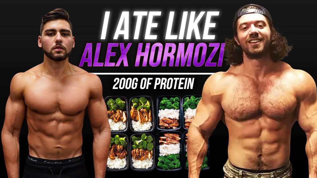 I Tried Alex Hormozi's 200g Protein A Day Diet - YouTube