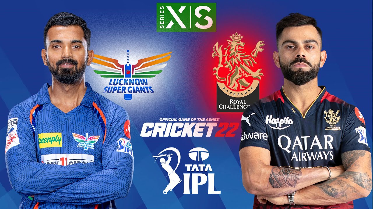 RCB vs LSG | TATA IPL 2023 | XBOX SX | 4K UHD - YouTube