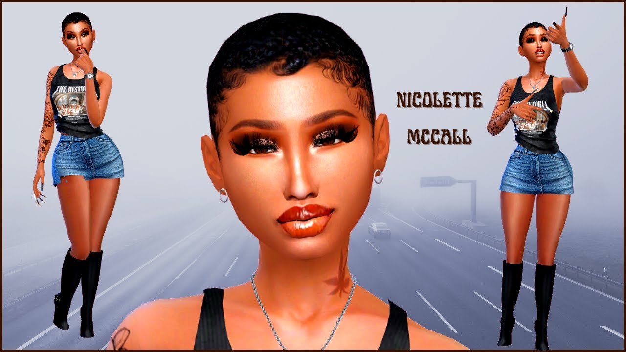 Nicolette McCall | CC Folder and Sim Download || SIMS 4 - YouTube