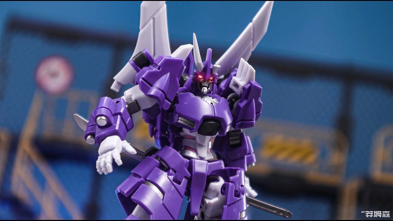 Dark soldiers！Iron Factory Darkness Cygnus /Hannyamaru stop motion ...