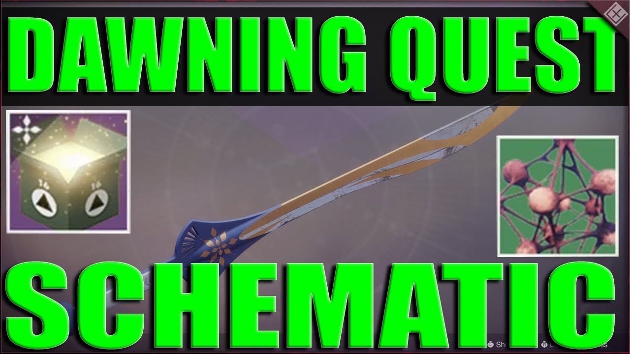 Destiny 2 The Dawning Devrim Kay Schematic Quest Guide, How to get The ...
