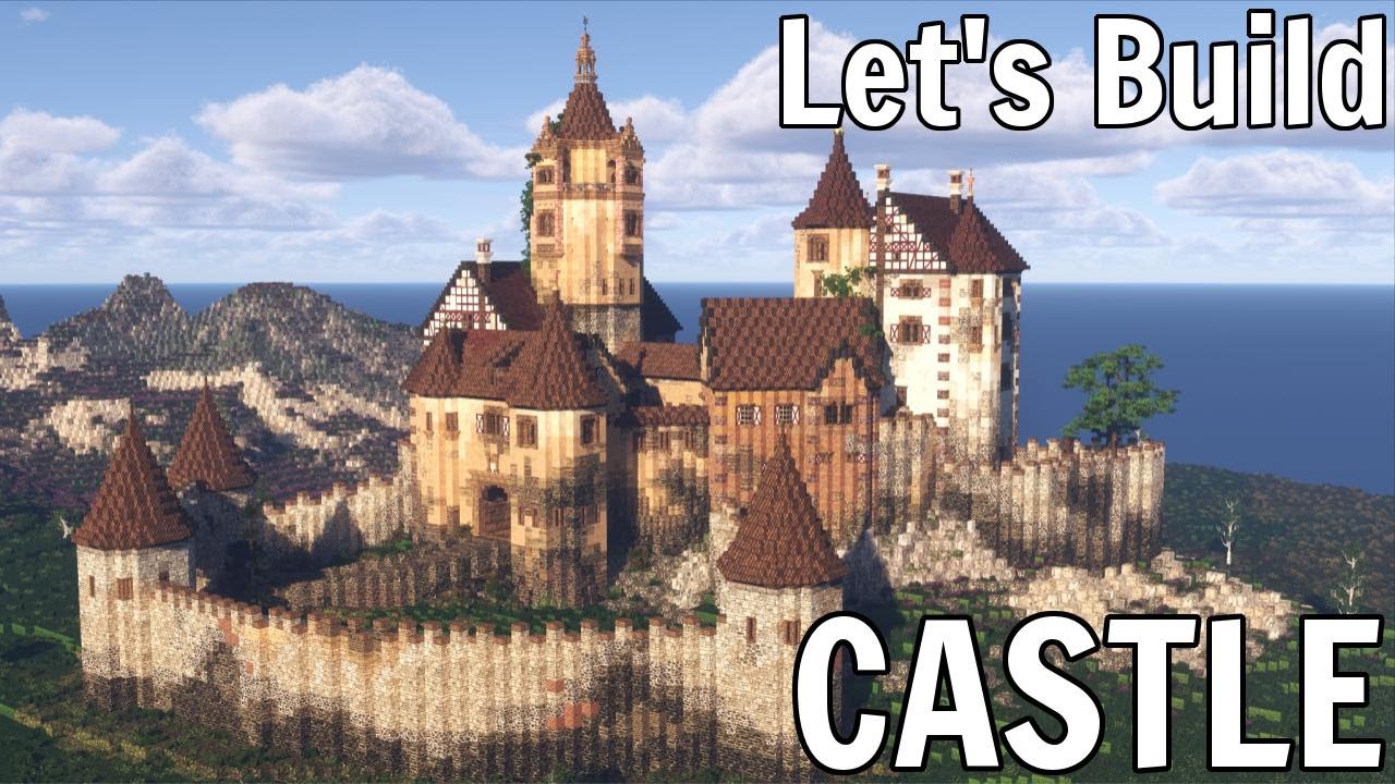 Building a Realistic Medieval Castle in Minecraft - YouTube