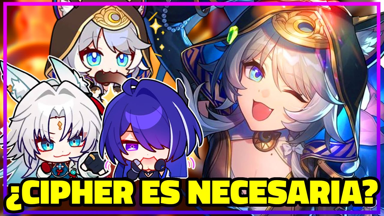🔥¡CIPHER vale la PENA en el META ACTUAL? ¿MEJOR QUE JIAOQIU o...? 🤔 ...