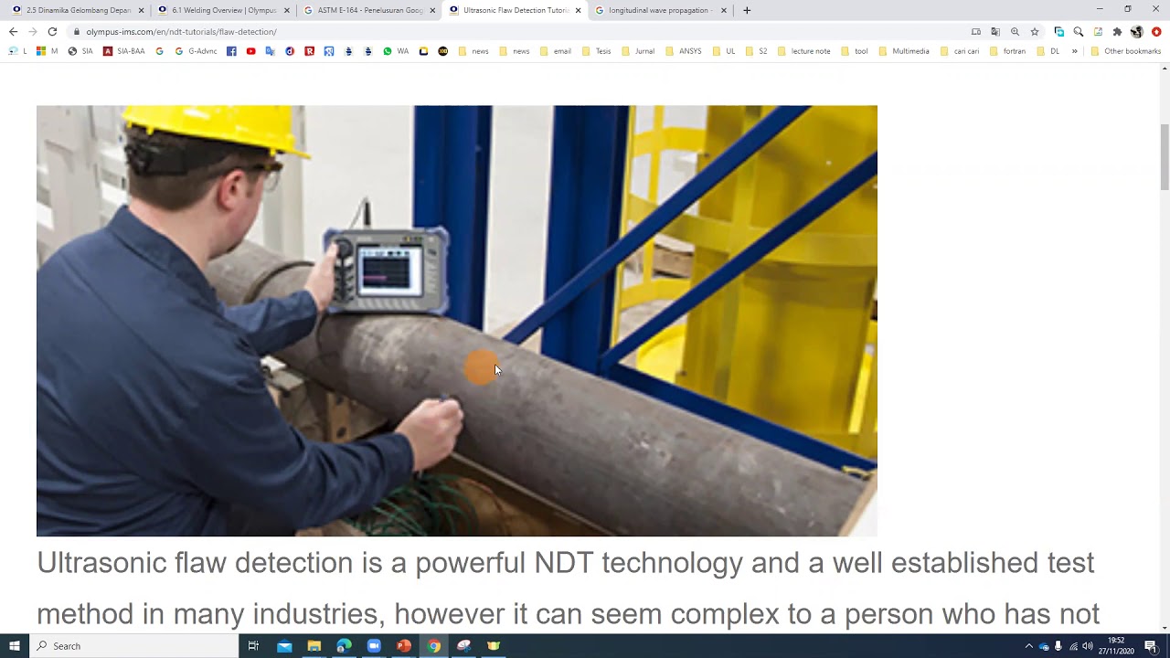 Inspeksi 2 week 8 Introduction to Ultrasonic Testing - YouTube