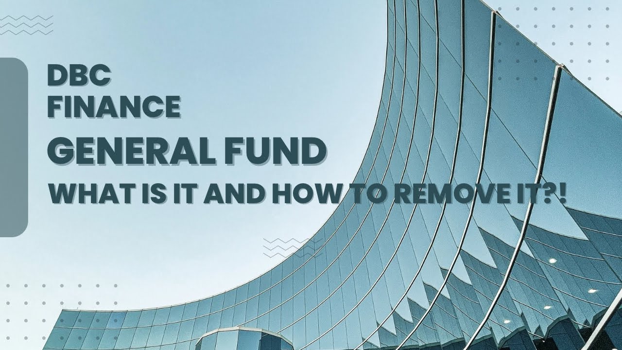 What is the General Fund on the Net Debt Service Report and Can I ...
