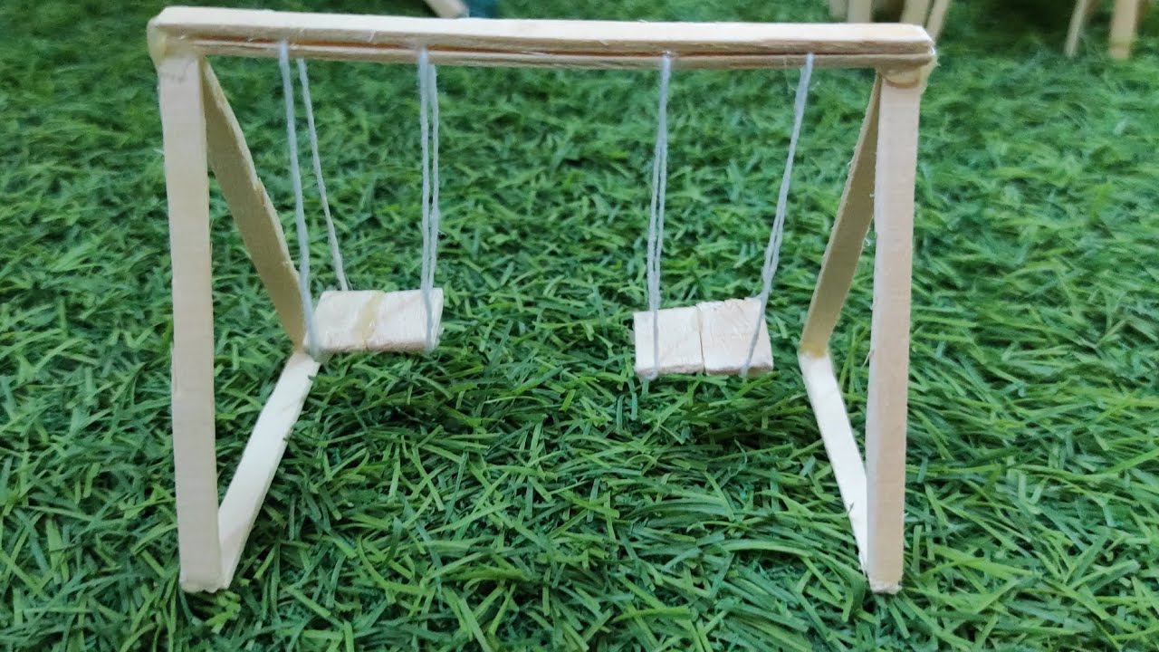 DIY Miniature Swing - YouTube