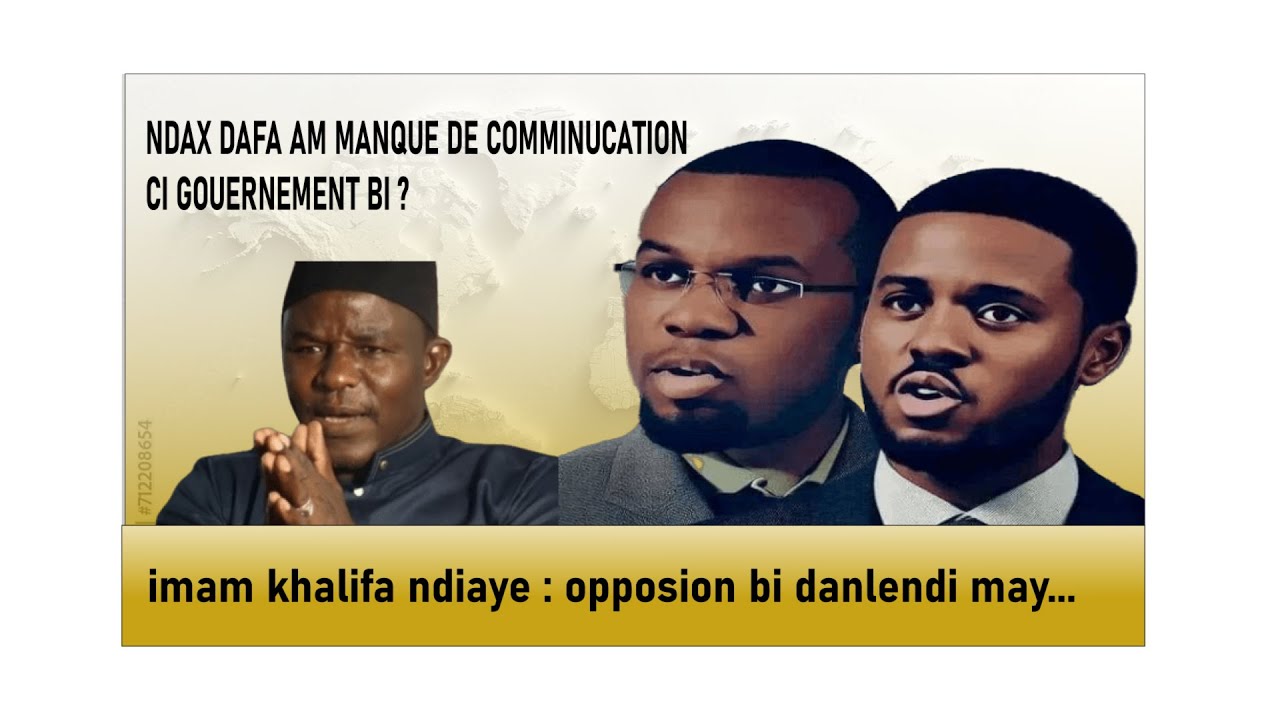 kaawteef ! : Imam khalif recadre les opposants..... - YouTube