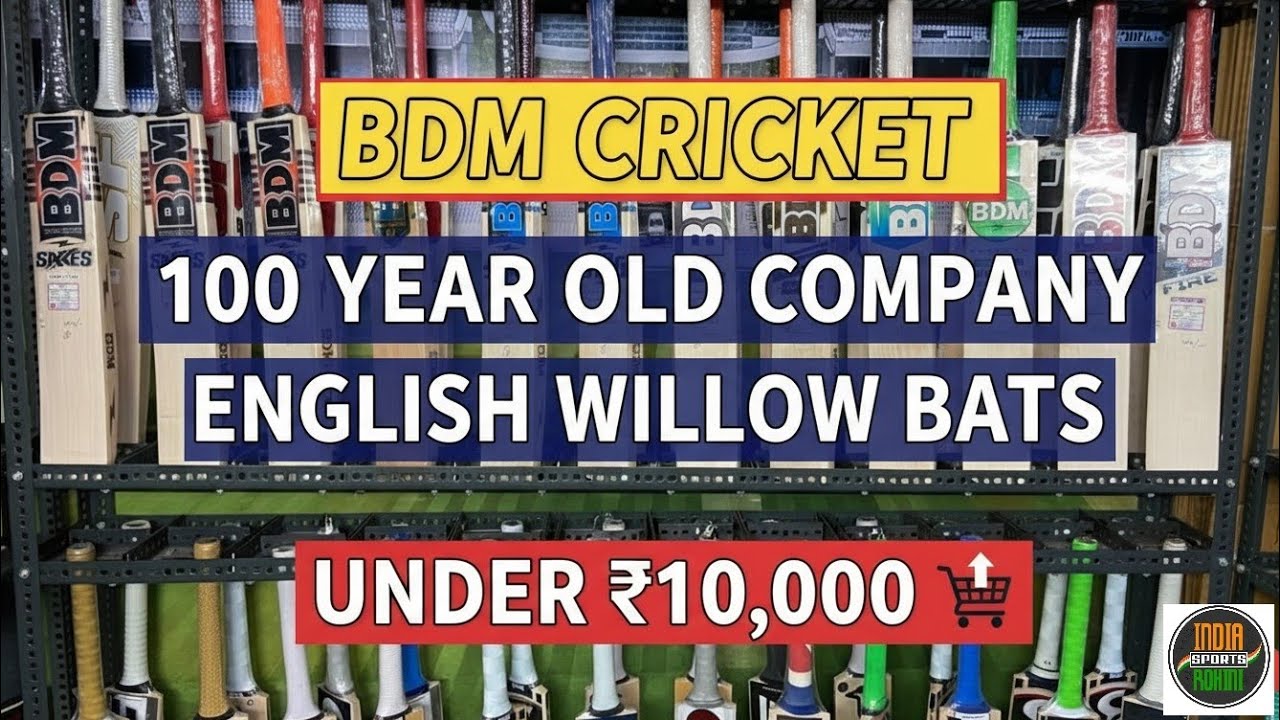 Review BDM ENGLISH WILLOW BATS UNDER 10K | Hand Picked Bats Free ...