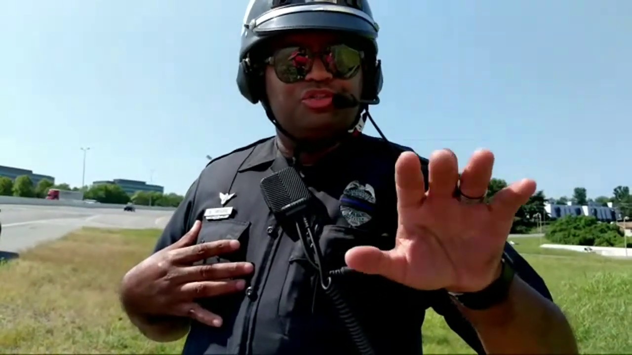 Nashville, PD Motorcycle Cop Radar - YouTube