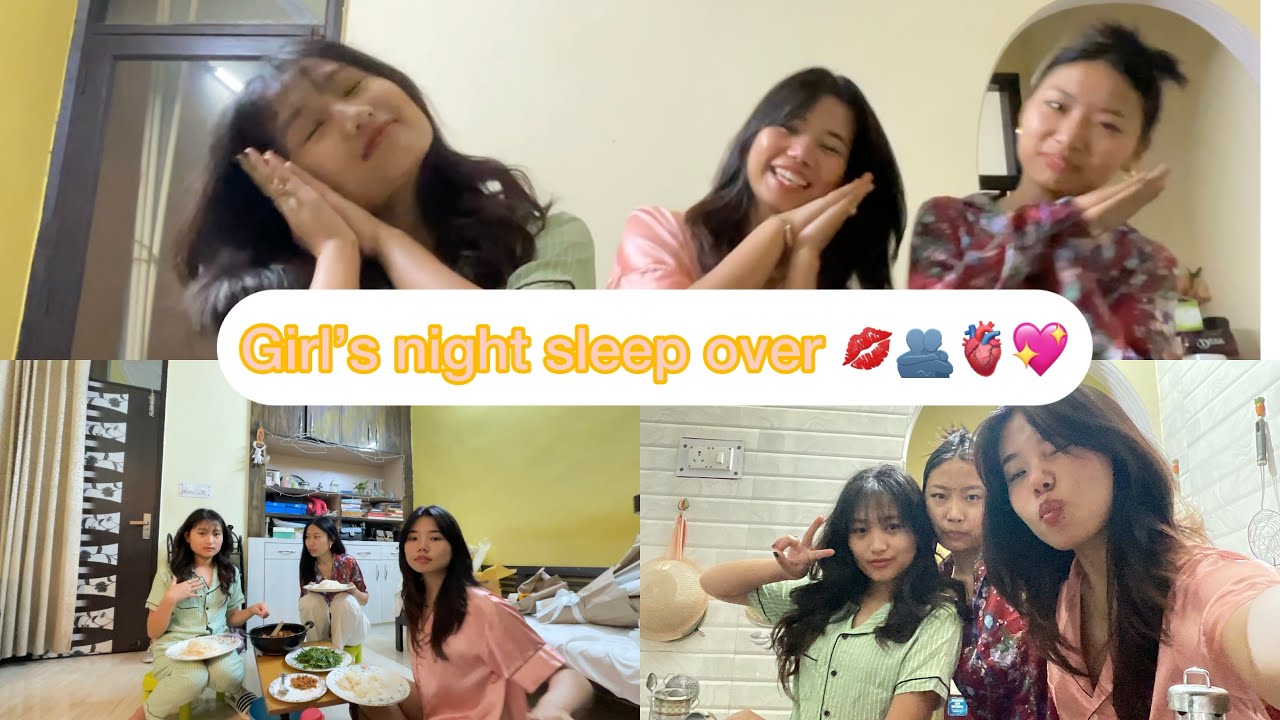 Vlog-12/ Sleep over at my friends place before she goes back home ...