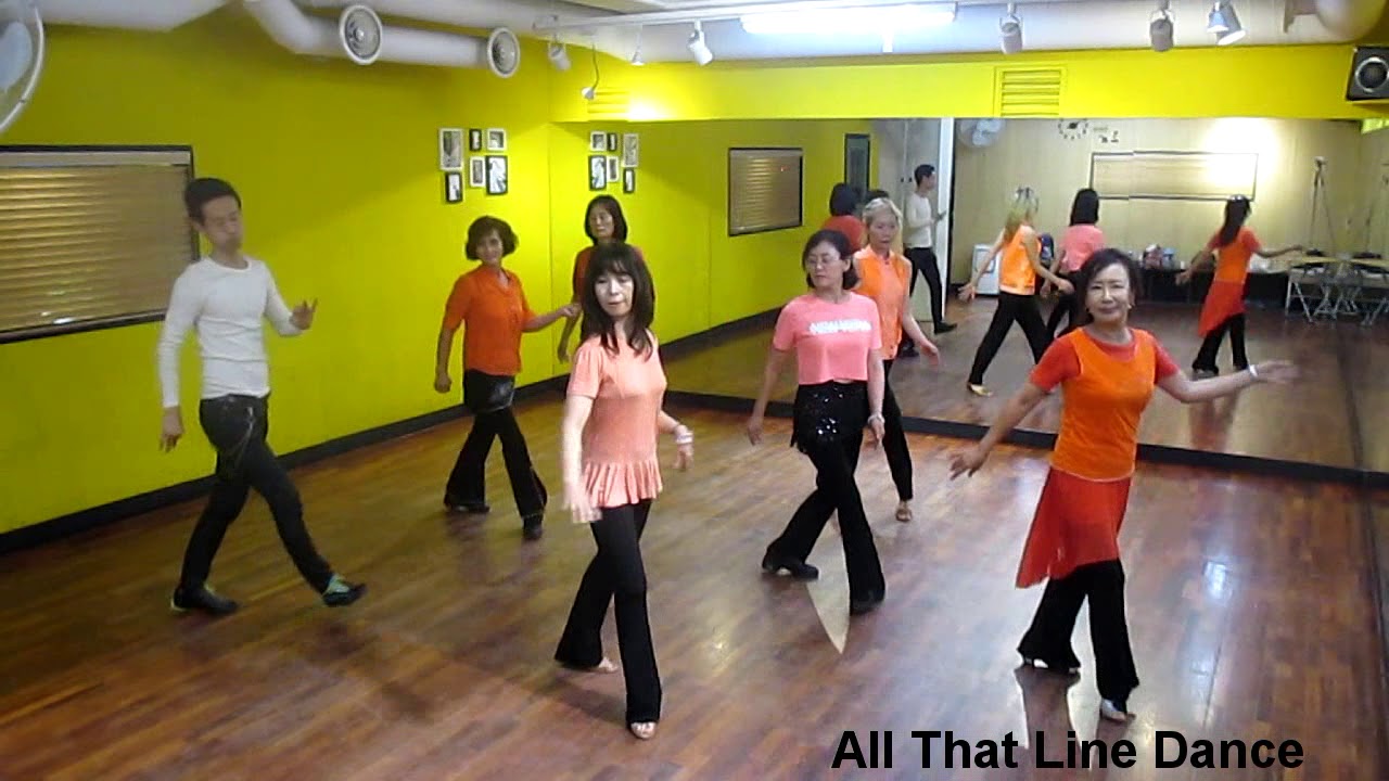 Lipstick Tango (by Michele Burton) - Line Dance - YouTube