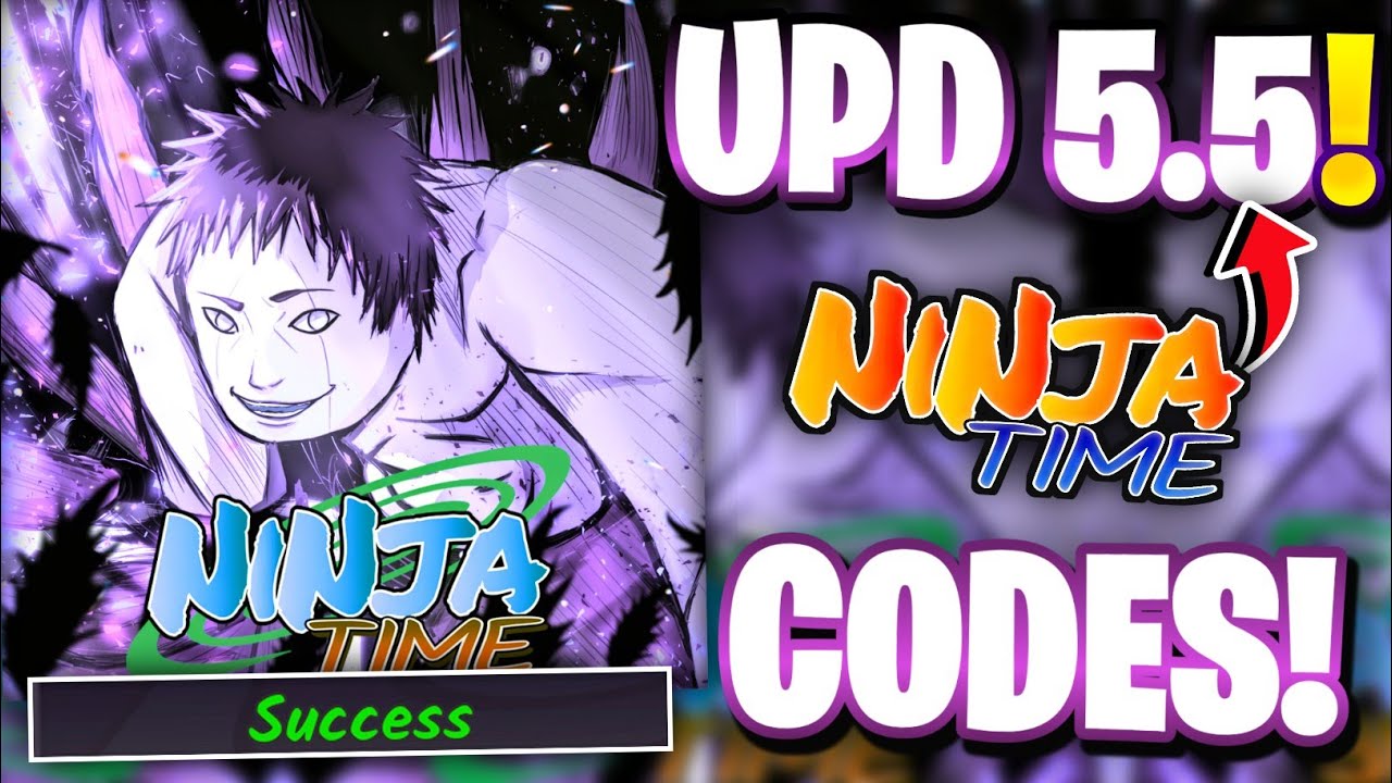 ( QOL UPD) All UPDATE 5.5 CODES FOR NINJA TIME! ROBLOX NINJA TIME CODES ...