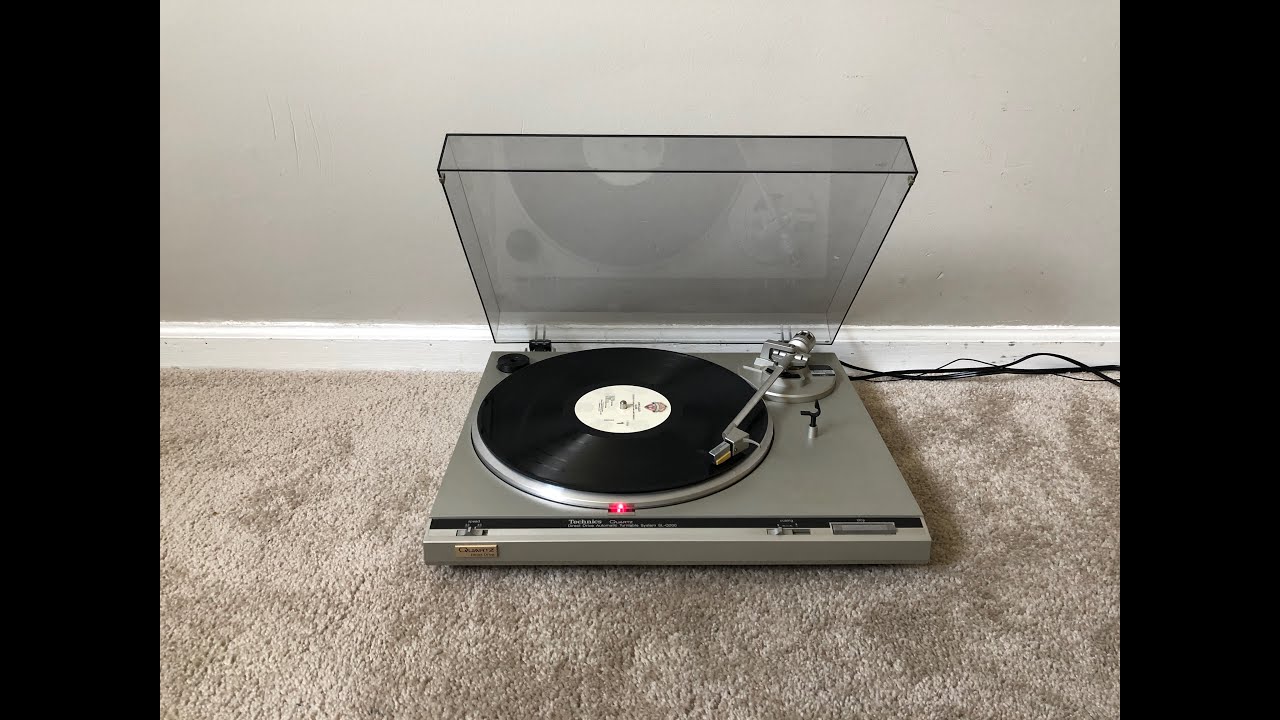 Technics SL-Q200 Record Player Turntable - YouTube