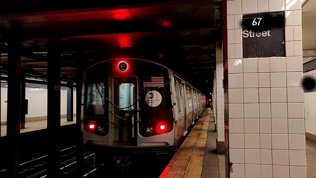 PTA 5th Ave: Operating a R179 E train to Union Turnpike - YouTube