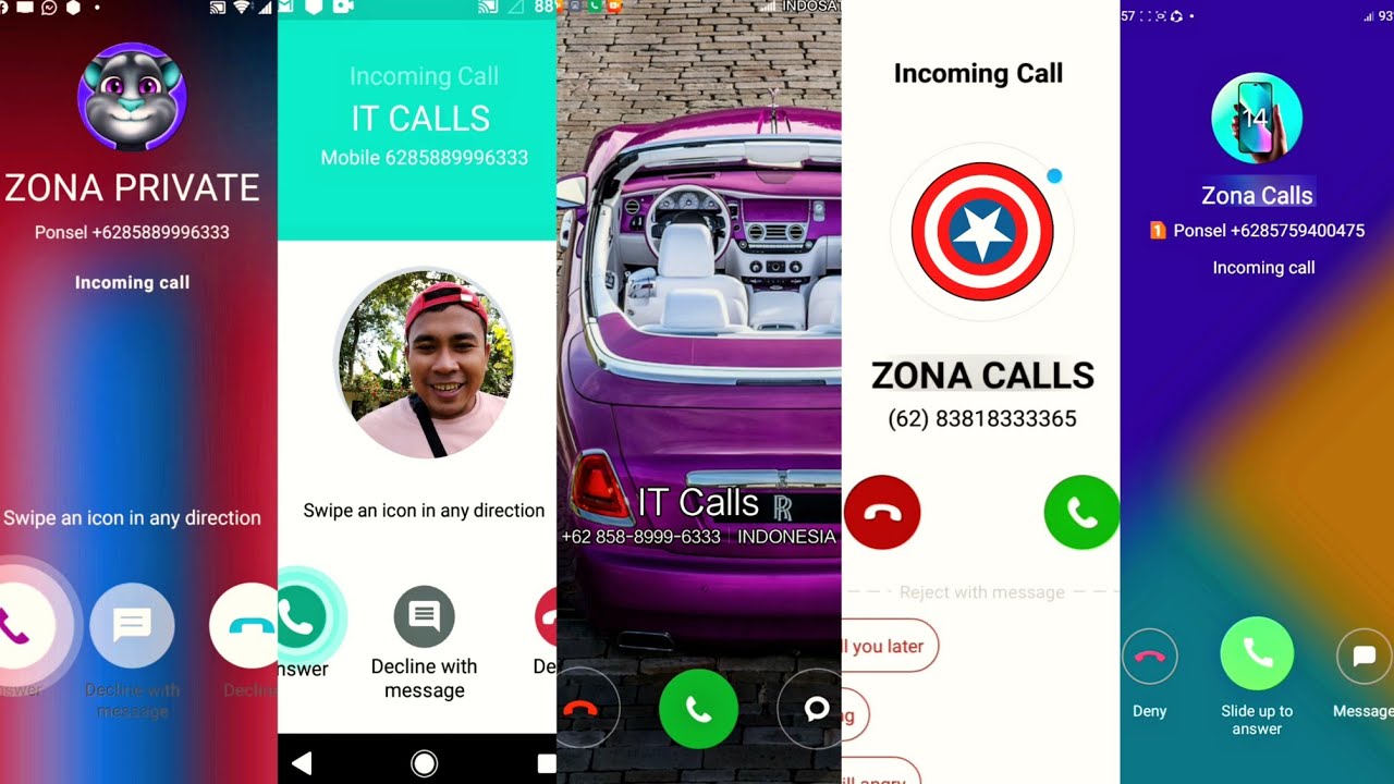 LG G5 VS LG G4 VS XIAOMI N3 VS WHITE Call VS OPPO A16 incoming calls ...