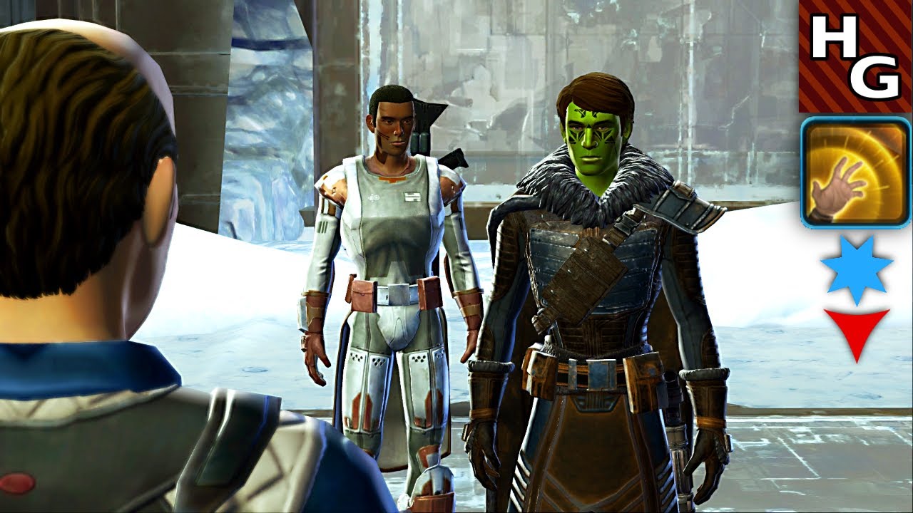 SWTOR Jedi Consular [Male] Hoth Planetary Story Arc [Part 2] - YouTube