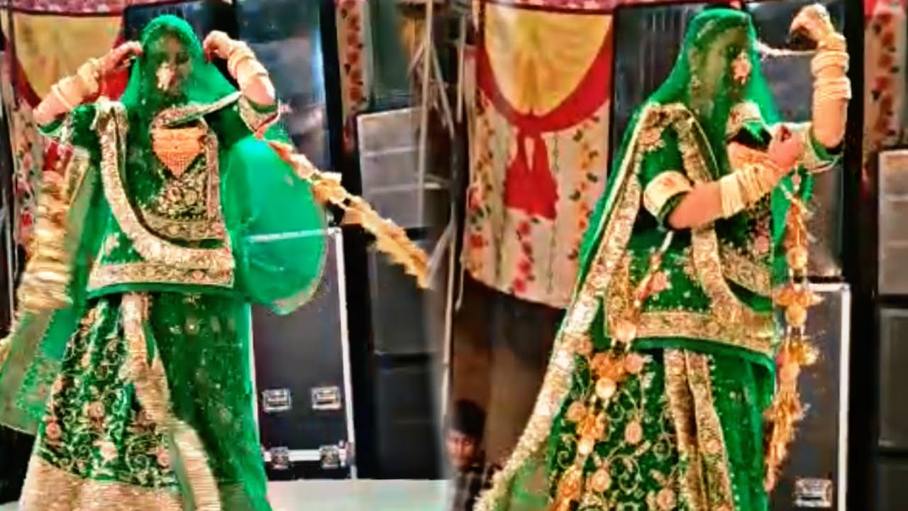 जीजा का डॉस धीमे-धीमे गाऊ..Rajasthani Ghoomar || Ghoomar Dance ...