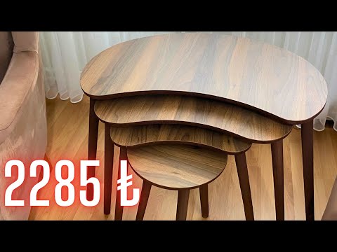 2285 ₺ ZİGON SEHPA 4'LÜ | VOVVAHOME