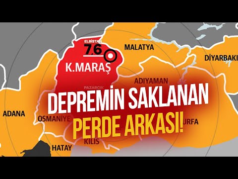 DEPREMİN SAKLANAN PERDE ARKASI! #deprem