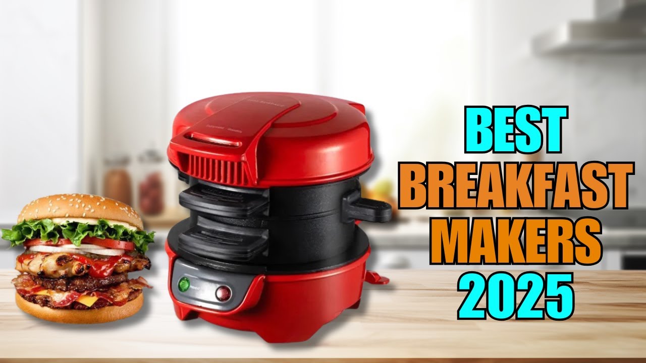 Best Breakfast Maker 2025: Mini Breakfast Muffin Maker for Perfect ...