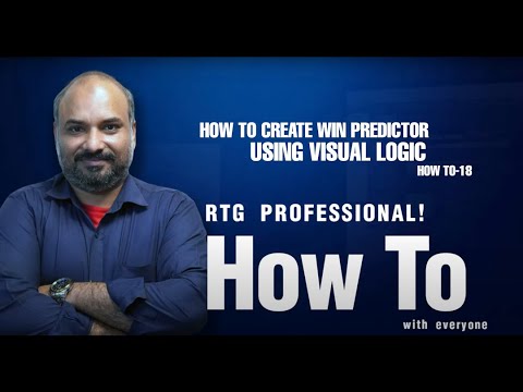 HOW TO-18 Create Win Predictor With Visual Logic Ross XPression كيفية ...