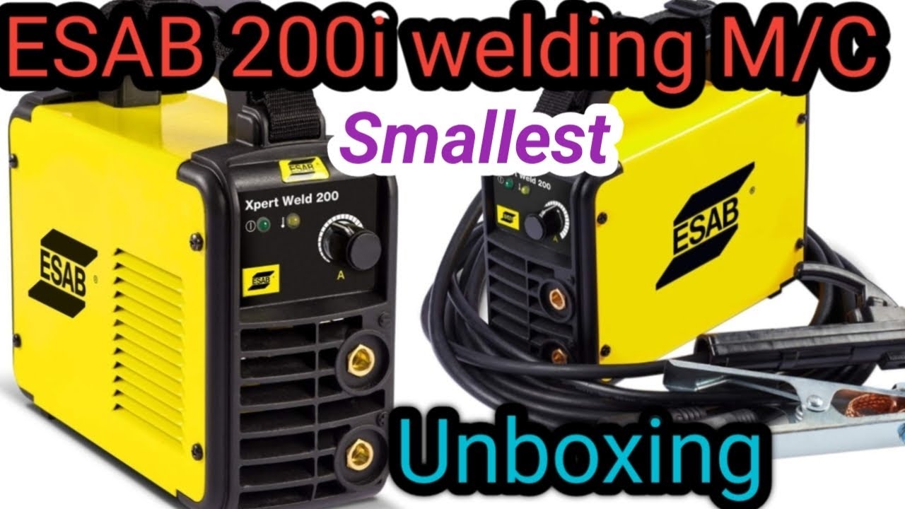 #esab 💢💥 ESAB 200i Smallest and Compact welding machine #unboxing # ...