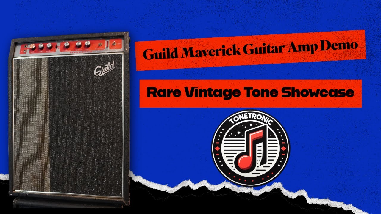 Guild Maverick Guitar Amp Demo | Rare Vintage Tone Showcase - YouTube