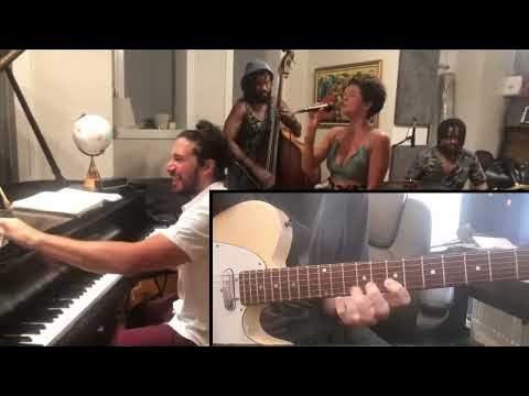 Yardbird Suite - Cyrille Aimee scat solo guitar cover. - YouTube