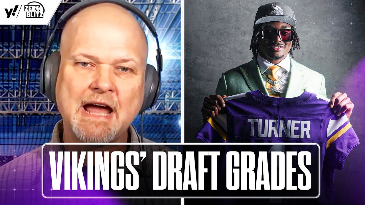 NFL Draft grades for the Minnesota VIKINGS | Zero Blitz | Yahoo Sports - YouTube