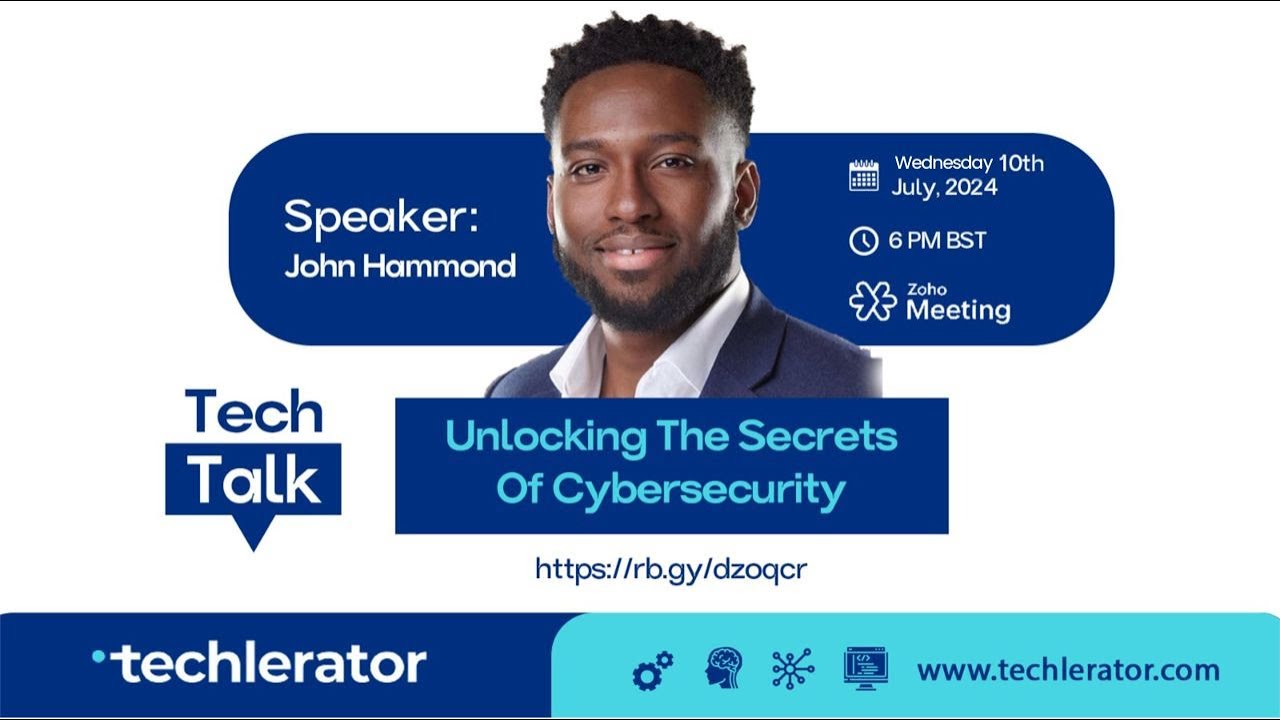 Unlocking the secrets of Cybersecurity AMA (Ask me anything) with John Hammond - YouTube