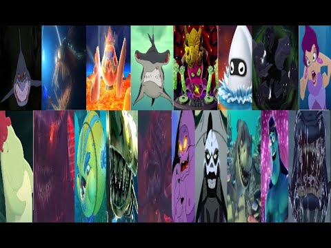 Defeats of my favorite sea creature villains 2 - YouTube