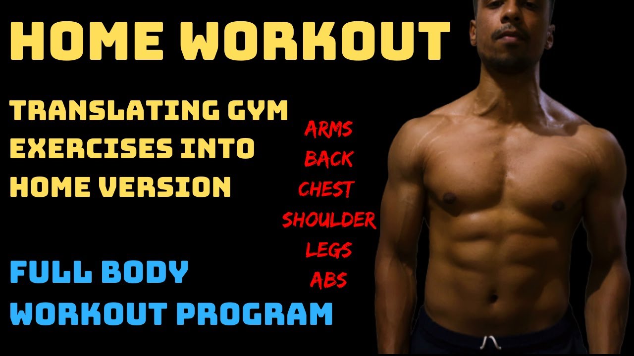 Home Quarantine Workout | Turn Your Home Into Gym | Full Body Home ...