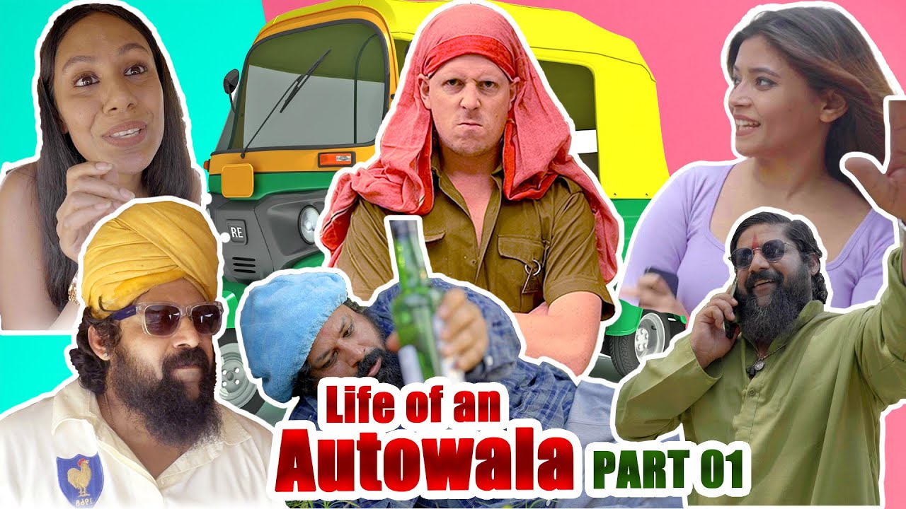 Life of an Autowala | 2 Foreigners In Bollywood - YouTube