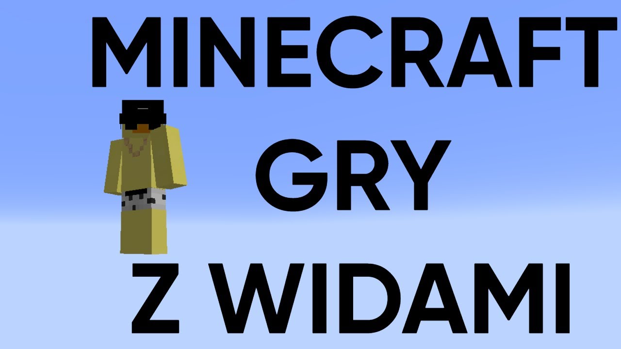 Gry z widami w MINECRAFT 🟥LIVE🟥 - YouTube