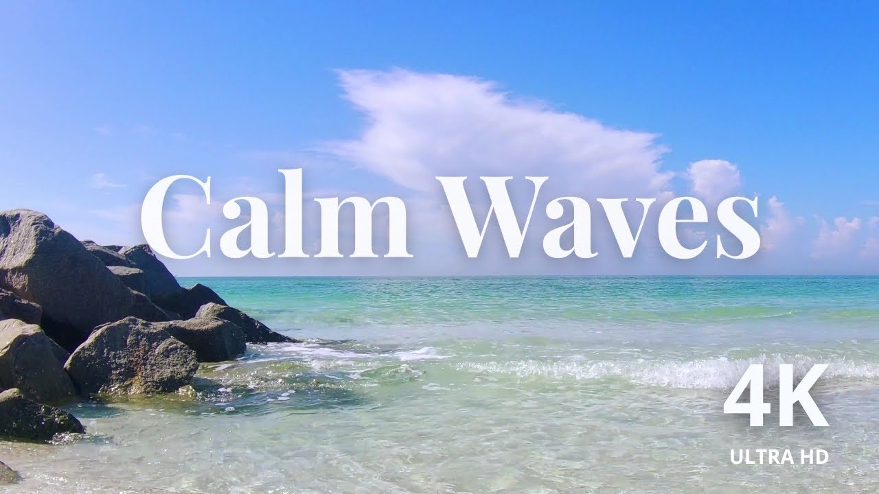 Morning Serenity on Lido Beach: Calm Waves with Clear Water and ...