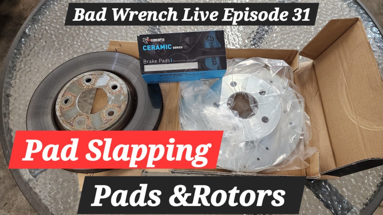 Brake Pad Slappin - Bad Wrench Automotive - YouTube