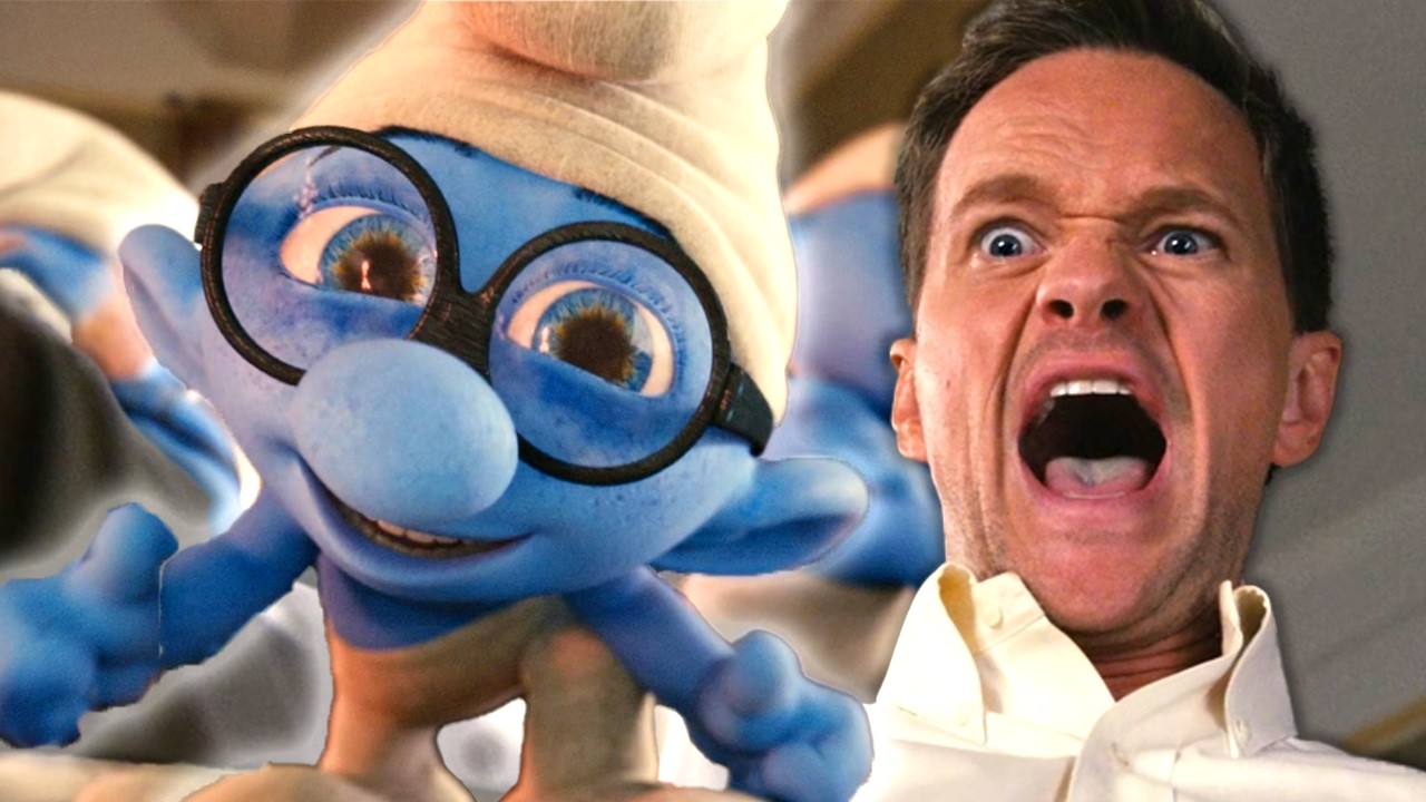 Three Grown Men Try to watch Smurfs (2011)... - YouTube