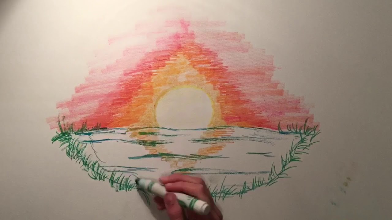 Crayola Sunset - YouTube