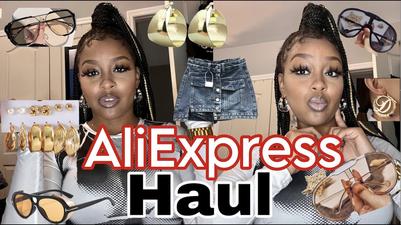 AliExpress Haul | 2023 Spring/Summer Accessory Haul | Sunglasses ...