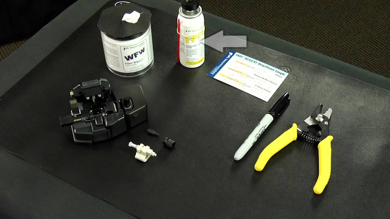 FAST Connector ST 900µm Installation - YouTube