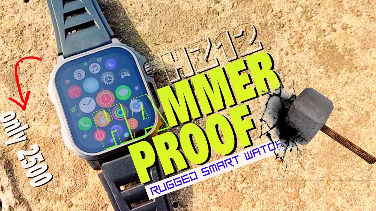 HZ12 | TW11 SMART WATCH , FULL METAL RUGGED SMART WATCH | শক্তিশালী ...