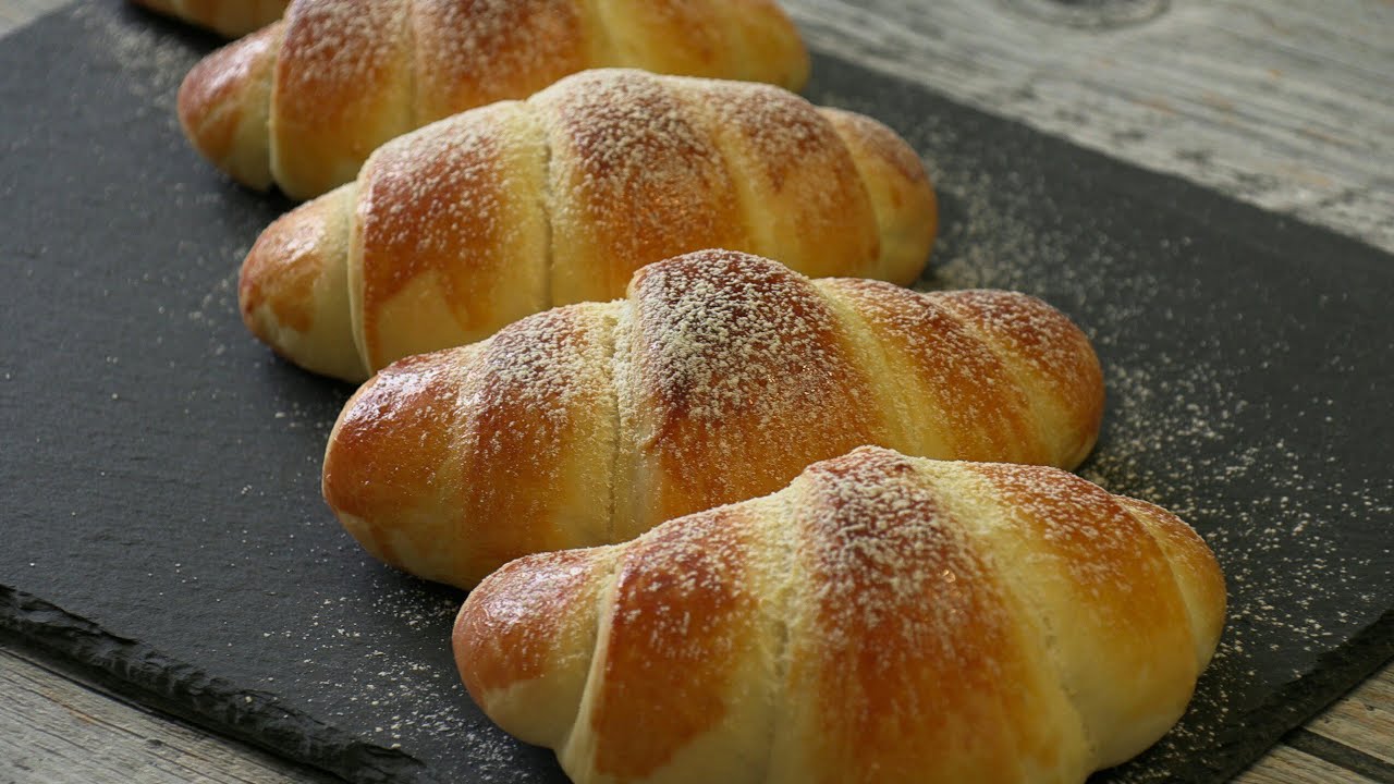Asan, dadli pambiq kimi yumsag bulka resepti. Булочки с начинкой. - YouTube