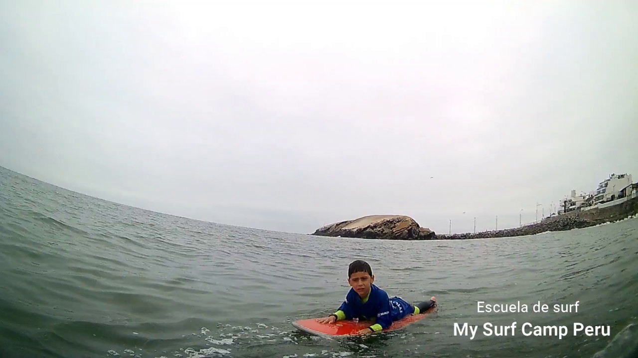 Escuela De Surf Punta Hermosa | My Surf Camp Peru - YouTube