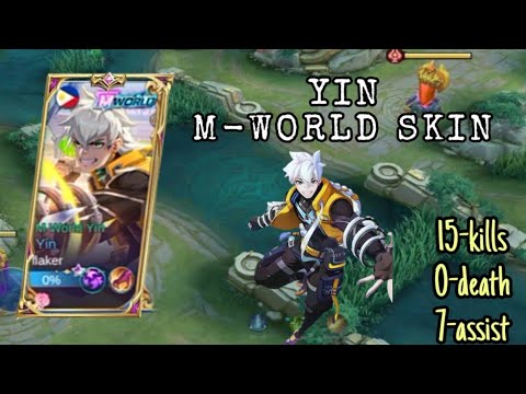 Yin M-World Skin Gameplay #yin # mlbb #mlbbheroes #mobilelegends #games ...